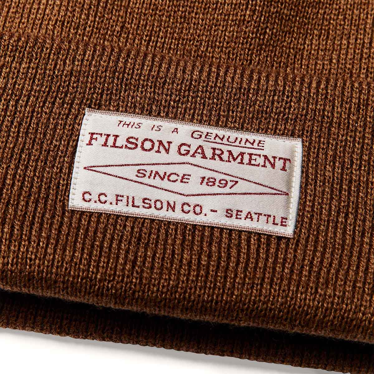 Filson Ballard Watch Cap Copper, Mütze aus 100% Acrylic