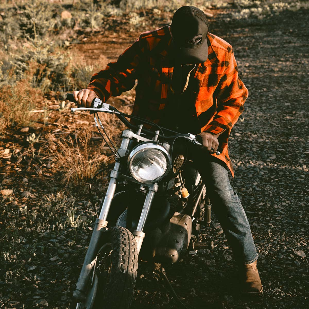 Filson Mackinaw Wool Cruiser Jacket Red Black, iconic Cruiser