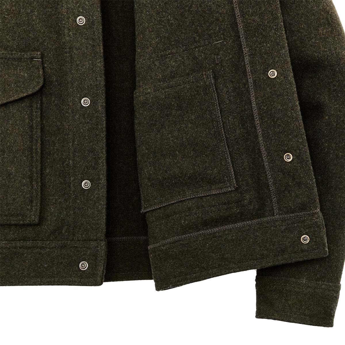 Filson Mackinaw Wool Work Jacket Forest Green, iconic Work Jacket