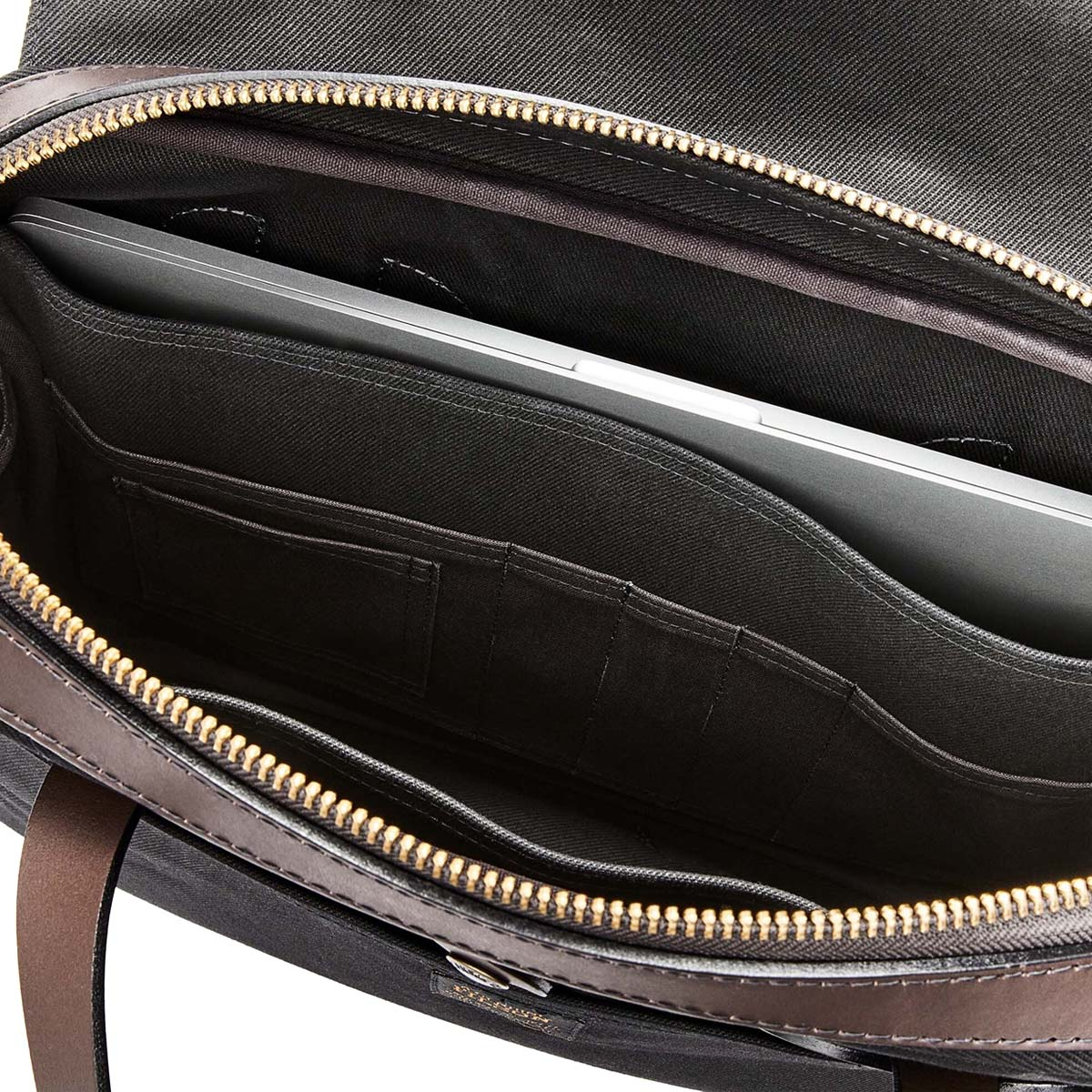 Filson Original Briefcase Black, Stilvolle Aktentasche von Filson