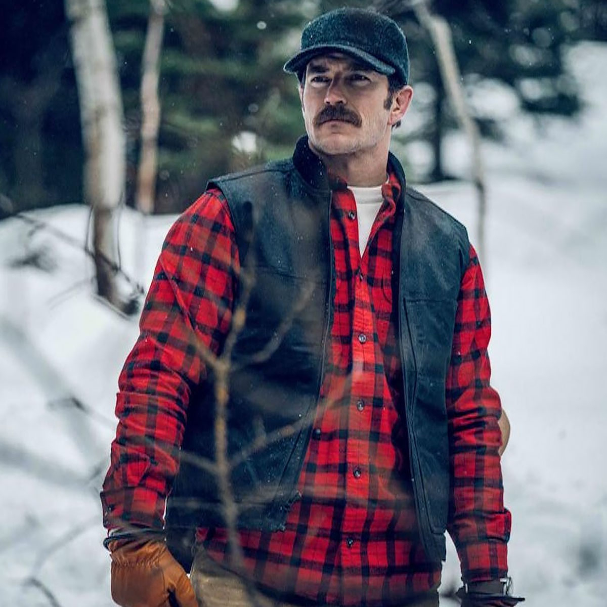 Filson Tin Cloth Insulated Work Vest Black, ideale Arbeitsweste