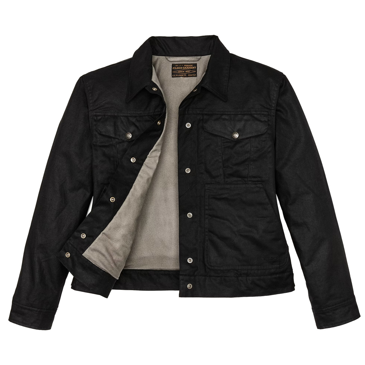 Filson Women's Short Lined Cruiser Black