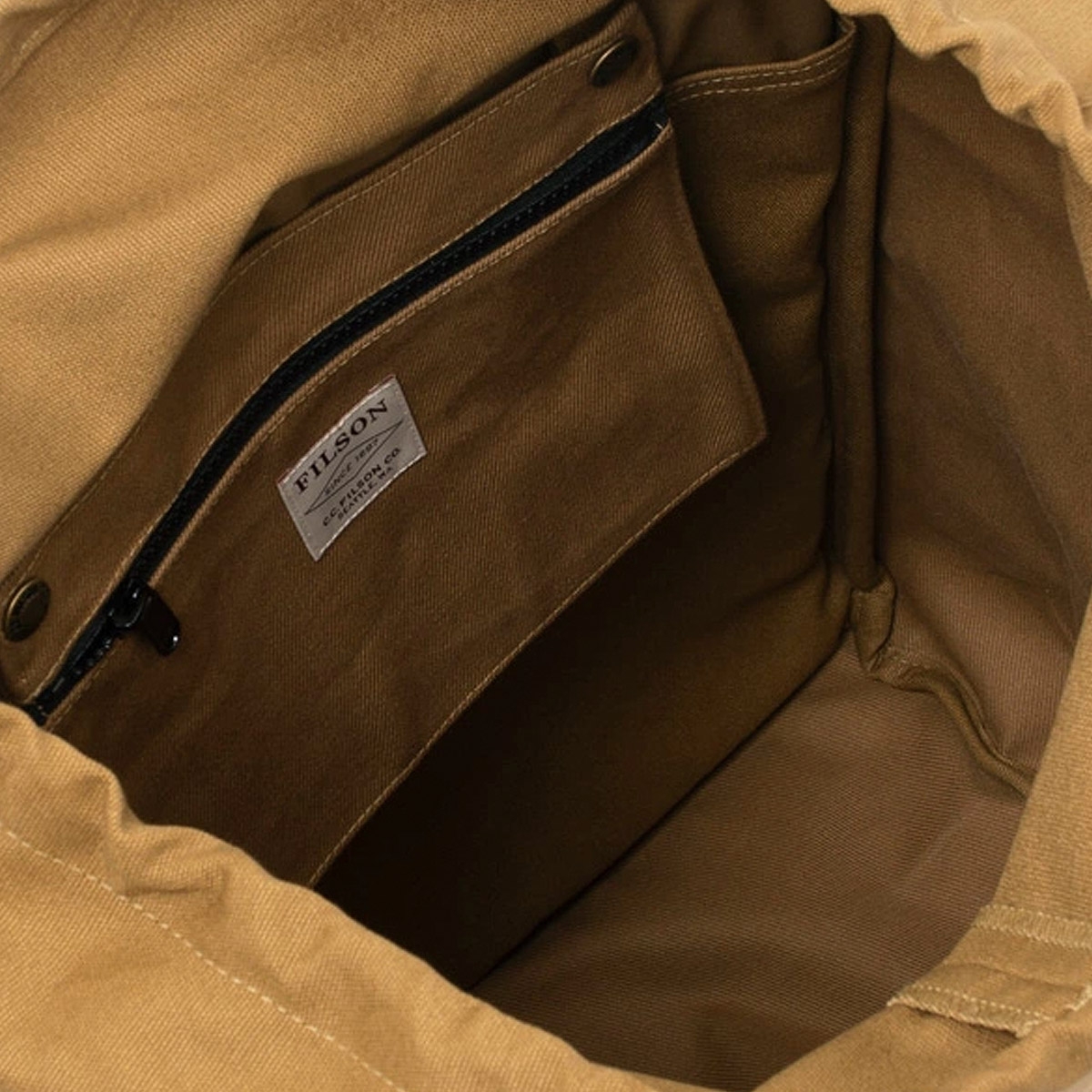 Filson Ranger Backpack Tan, ein robustes, Vintage inspiriert, Rucksack ...